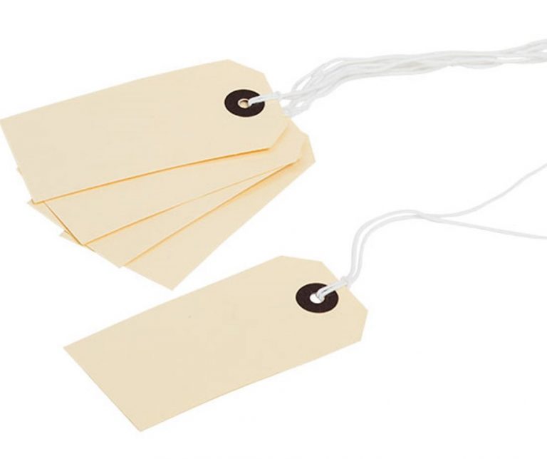 Tie on Labels No3 – 1000 per box